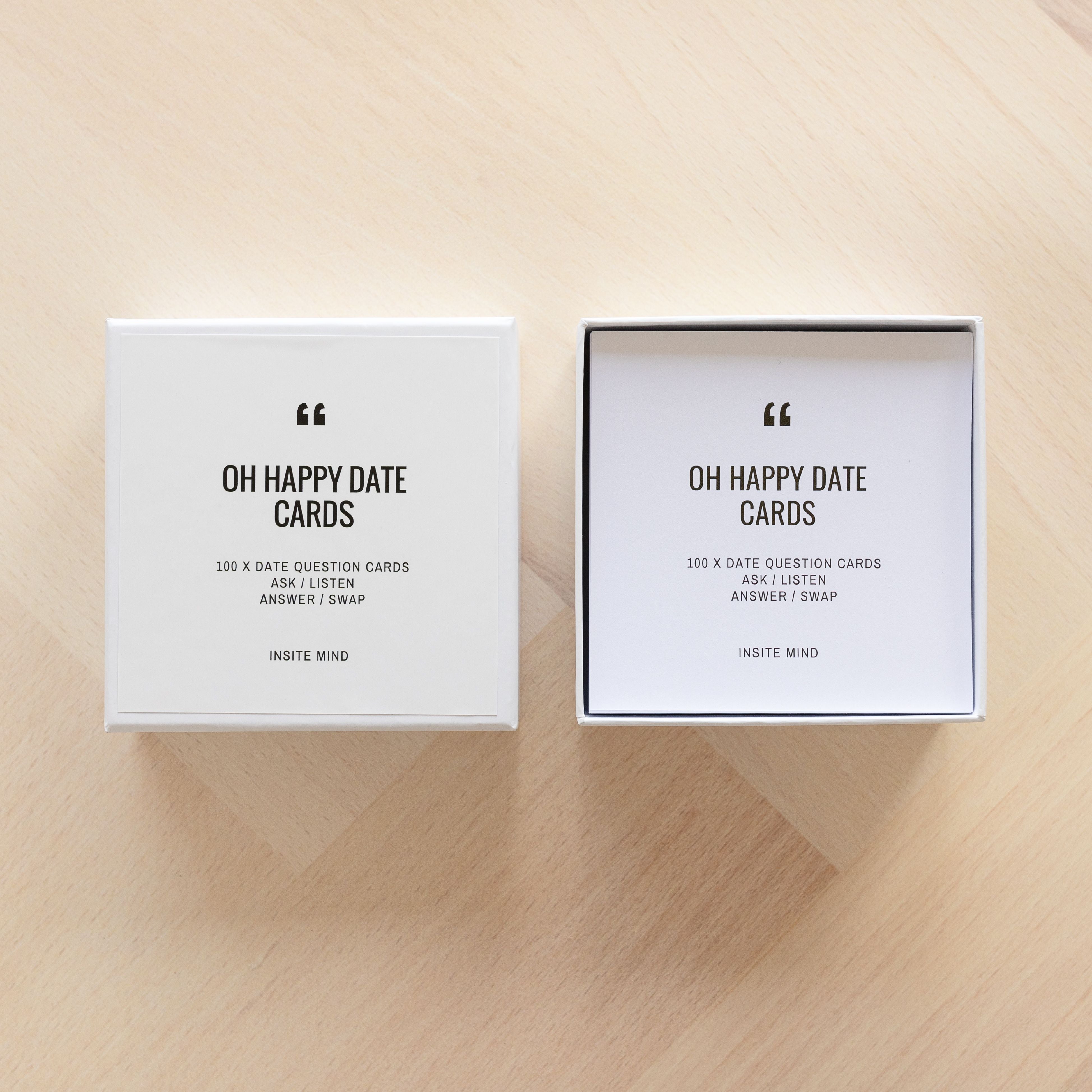 Oh Happy Date Cards – INSITE MIND